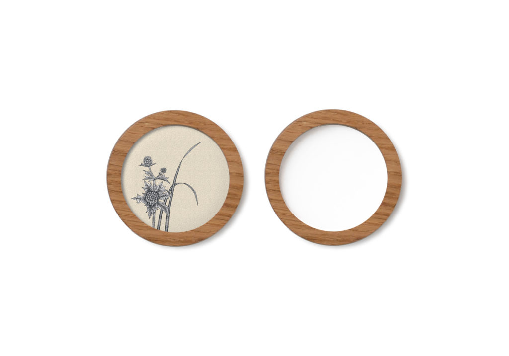 runde Bilderrahmen aus Holz “Zirkular Mini” 2er Set